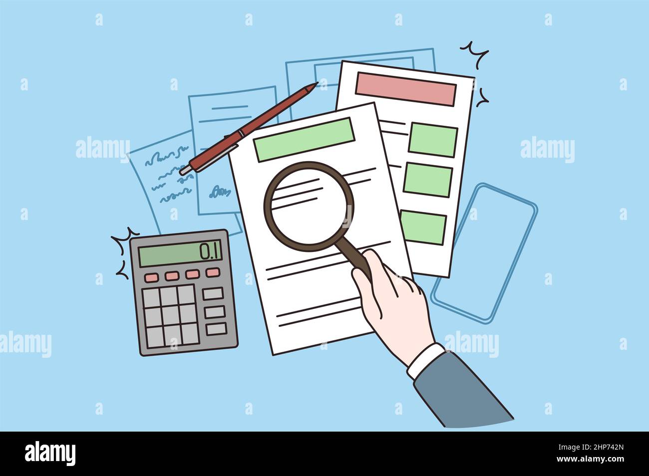 Digital financial business concept Stock Vector Images - Alamy