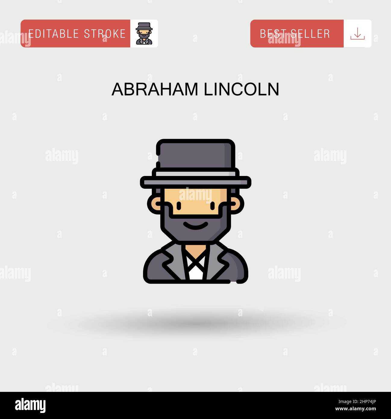 Lincoln president Stock Vector Images - Alamy