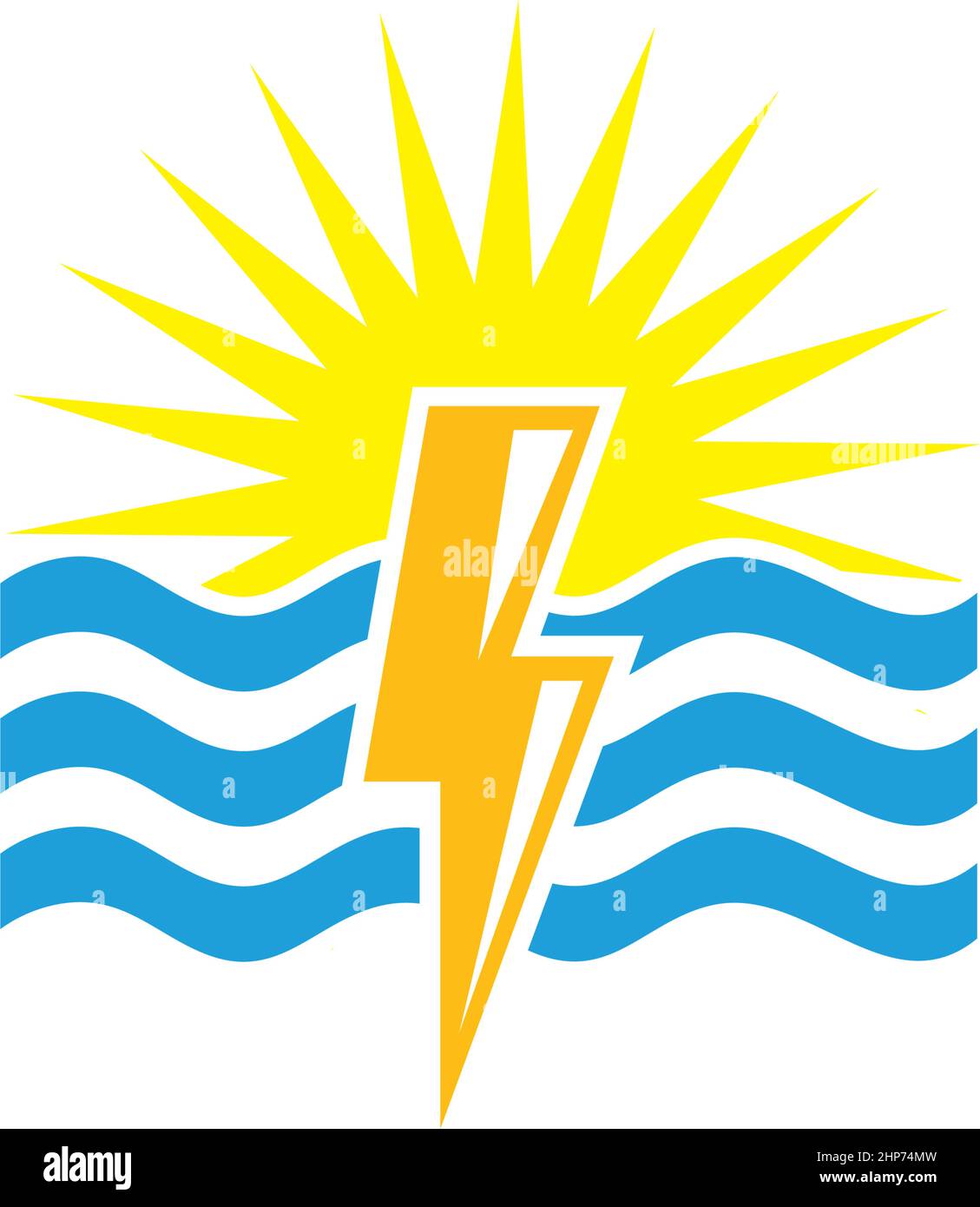 water power icon illustration vector design Stock Vector Image & Art ...