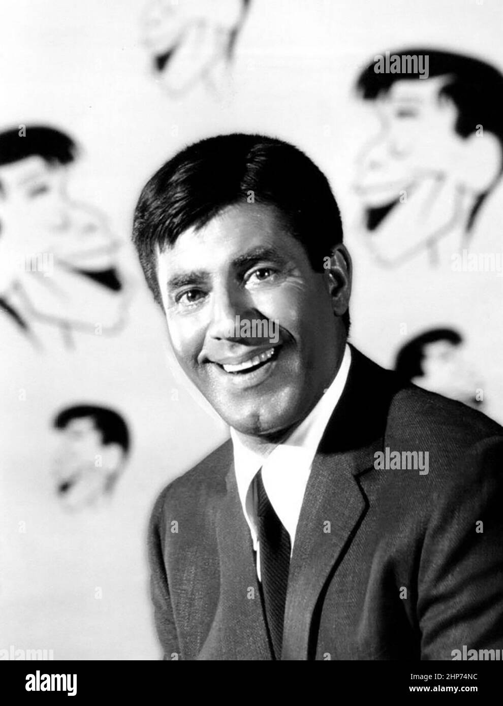Publicity photo of Jerry Lewis when he was guest-hosting The Tonight ...