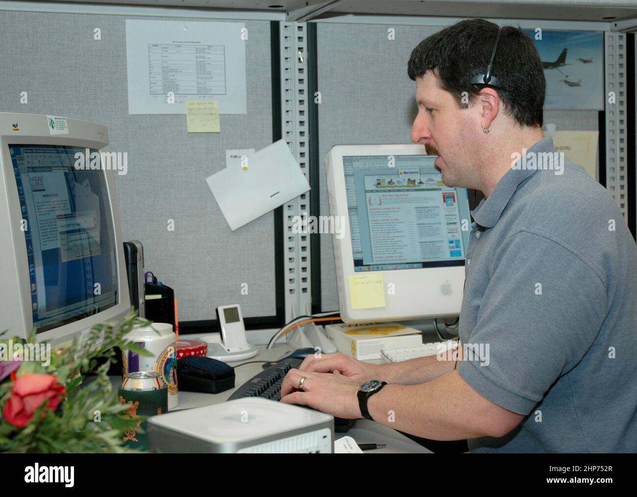 2000s work station hi-res stock photography and images - Alamy