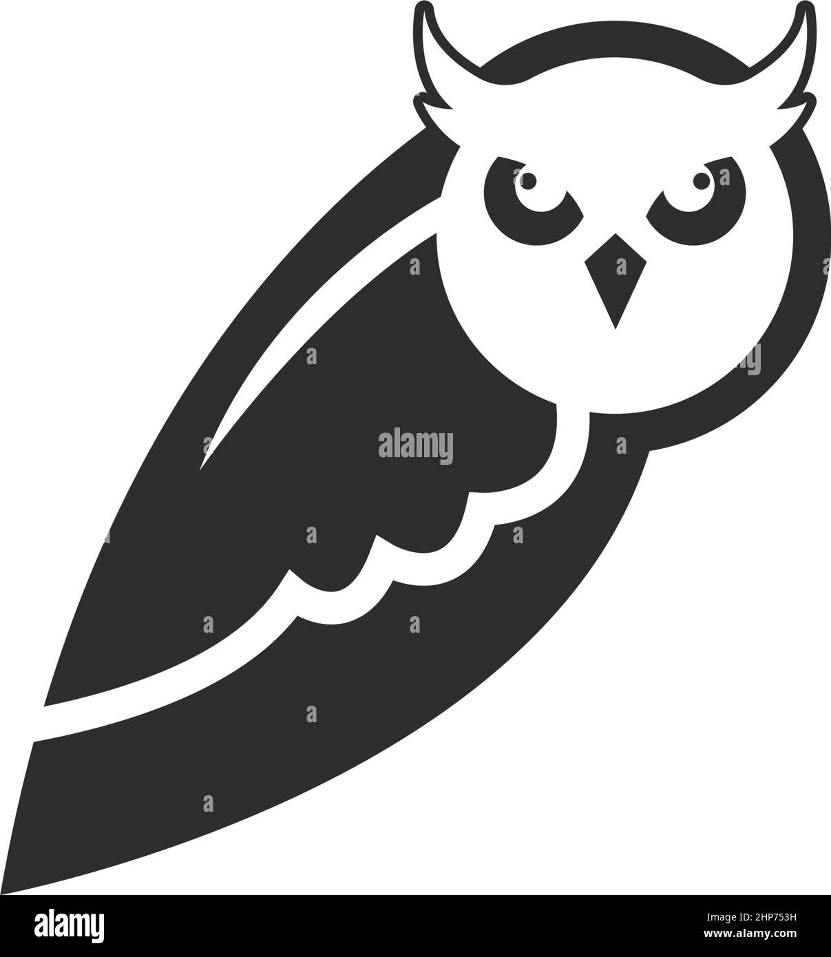owl icon vector illustration Stock Vector Image & Art - Alamy