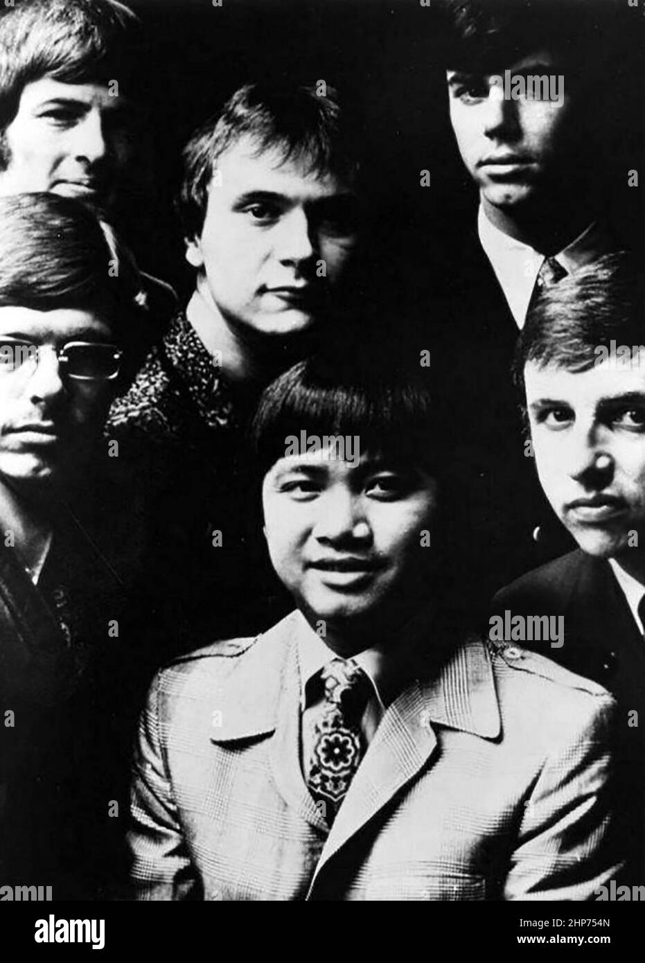 Publicity photo of the music group The Association ca. 1968 Stock Photo ...