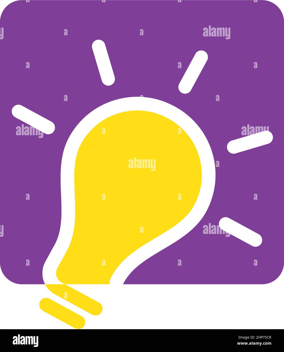 Lightbulb concept illustration Stock Vector Images - Alamy