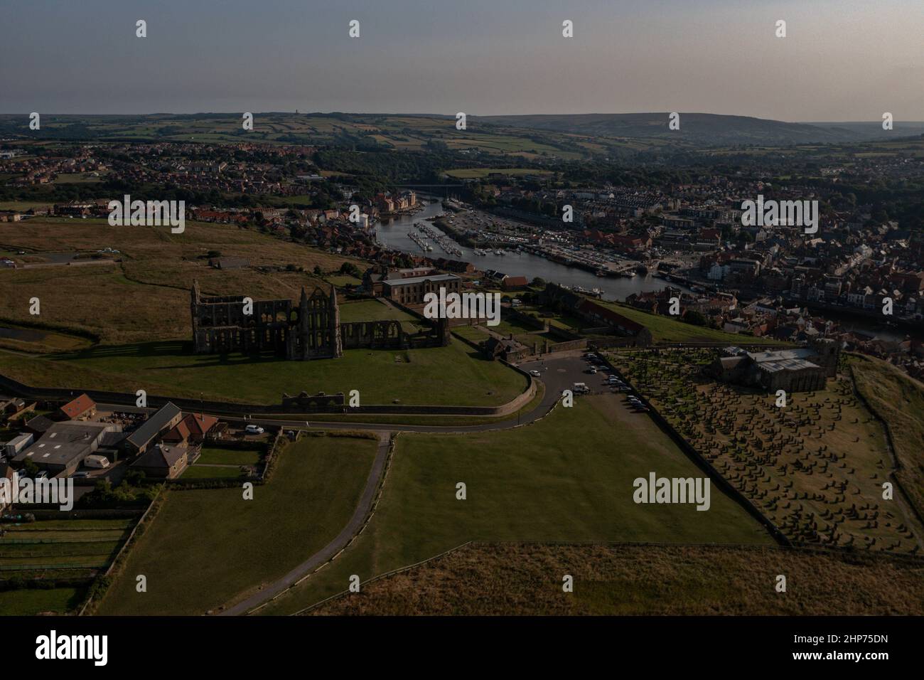 Aerial photo scarborough hi-res stock photography and images - Alamy