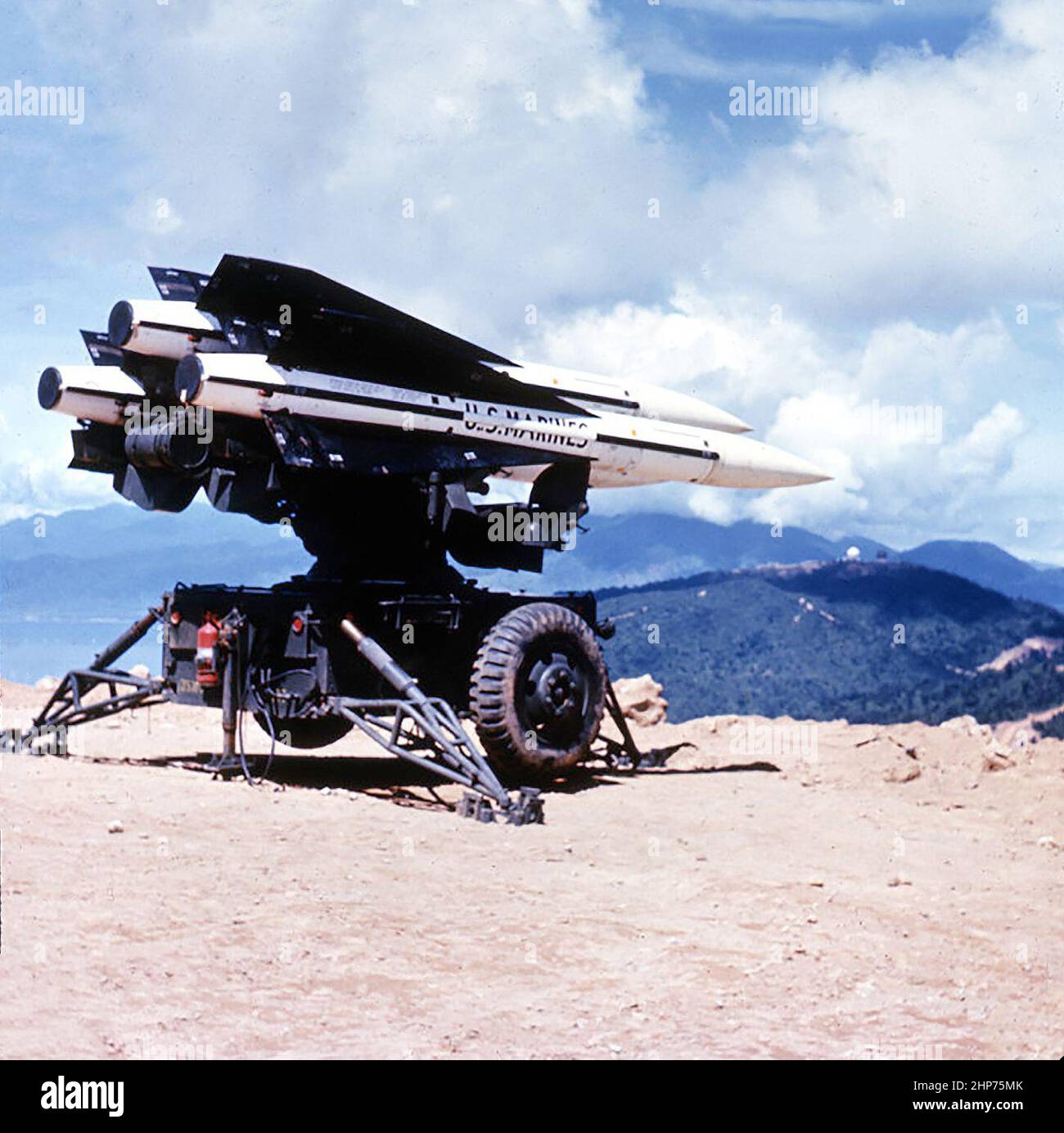 Hawk Missile Launcher atop Monkey Mountain - September 1965 - PD Photo ...