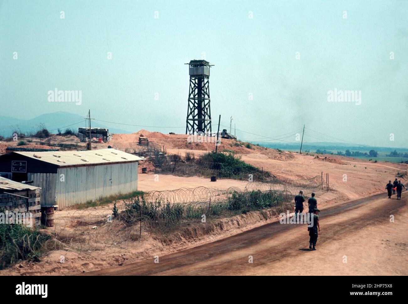 Vietnam War Era Photos: "Guard Tower, Hill 10", April 1969, Marines ...