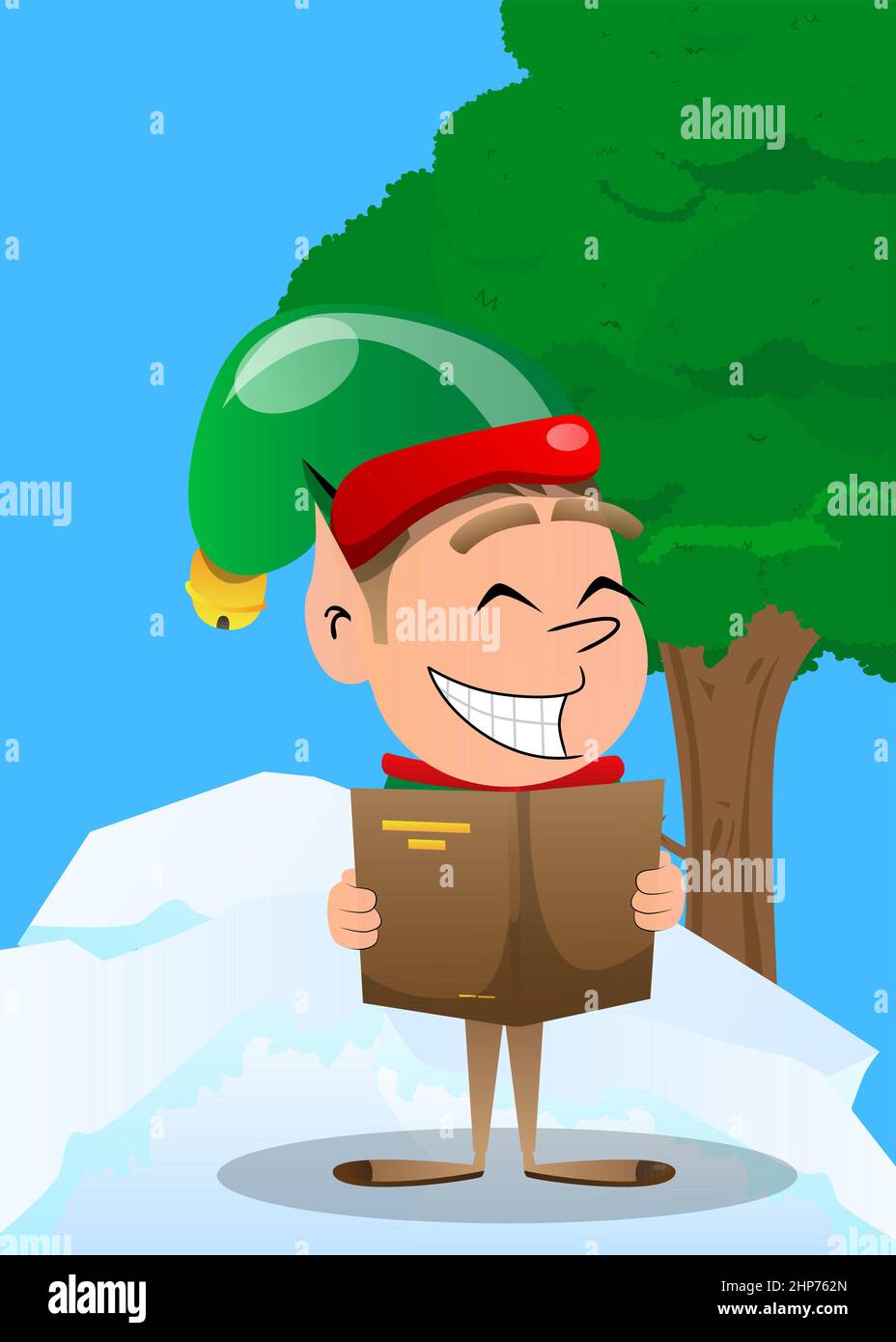 Christmas reading book Stock Vector Images - Alamy