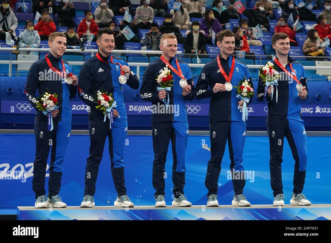 Great Britain's Ross Whyte, Hammy McMillan, Bobby Lammie, Grant Hardie ...