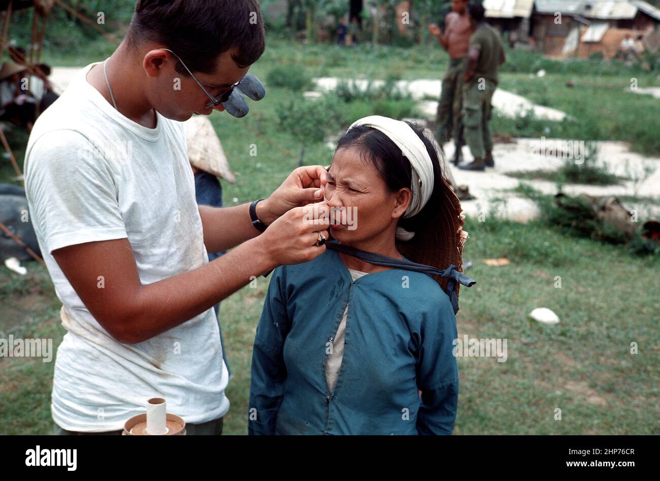 Vietnam War Photos: MEDCAP (Medical Civic Action Program) for the local ...