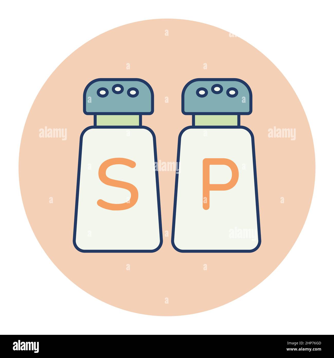 Pepper sprinkle Stock Vector Images - Alamy