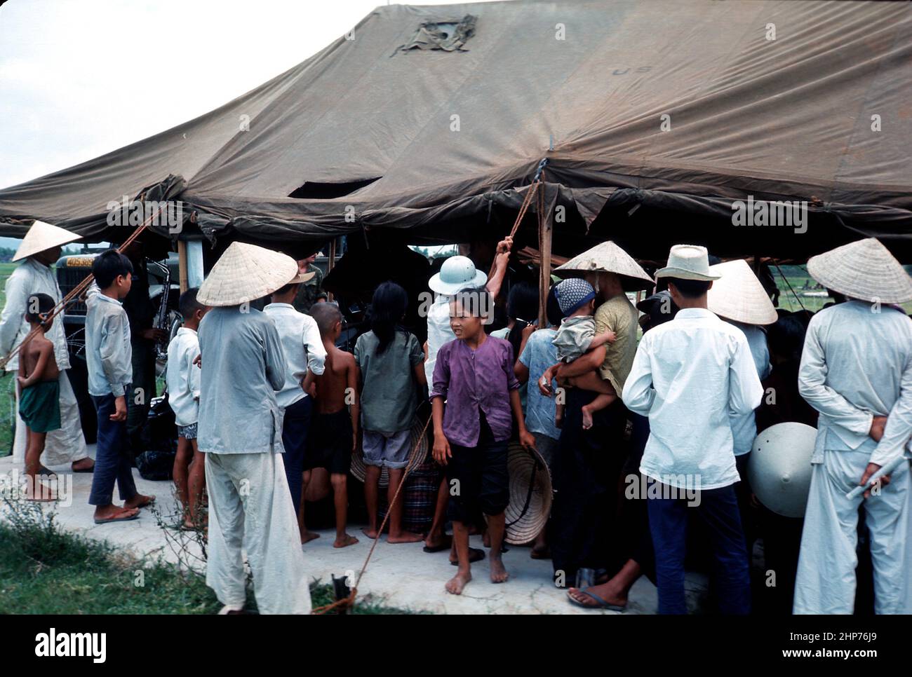Vietnam War Photos: MEDCAP (Medical Civic Action Program) for the local ...
