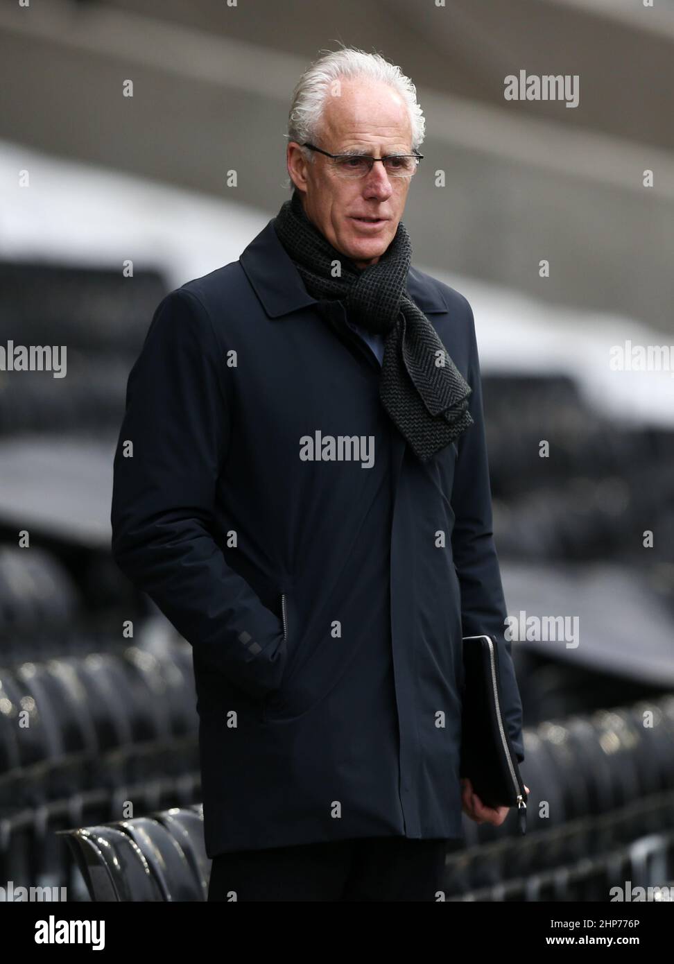 Mick McCarthy seen in the stands Stock Photo - Alamy