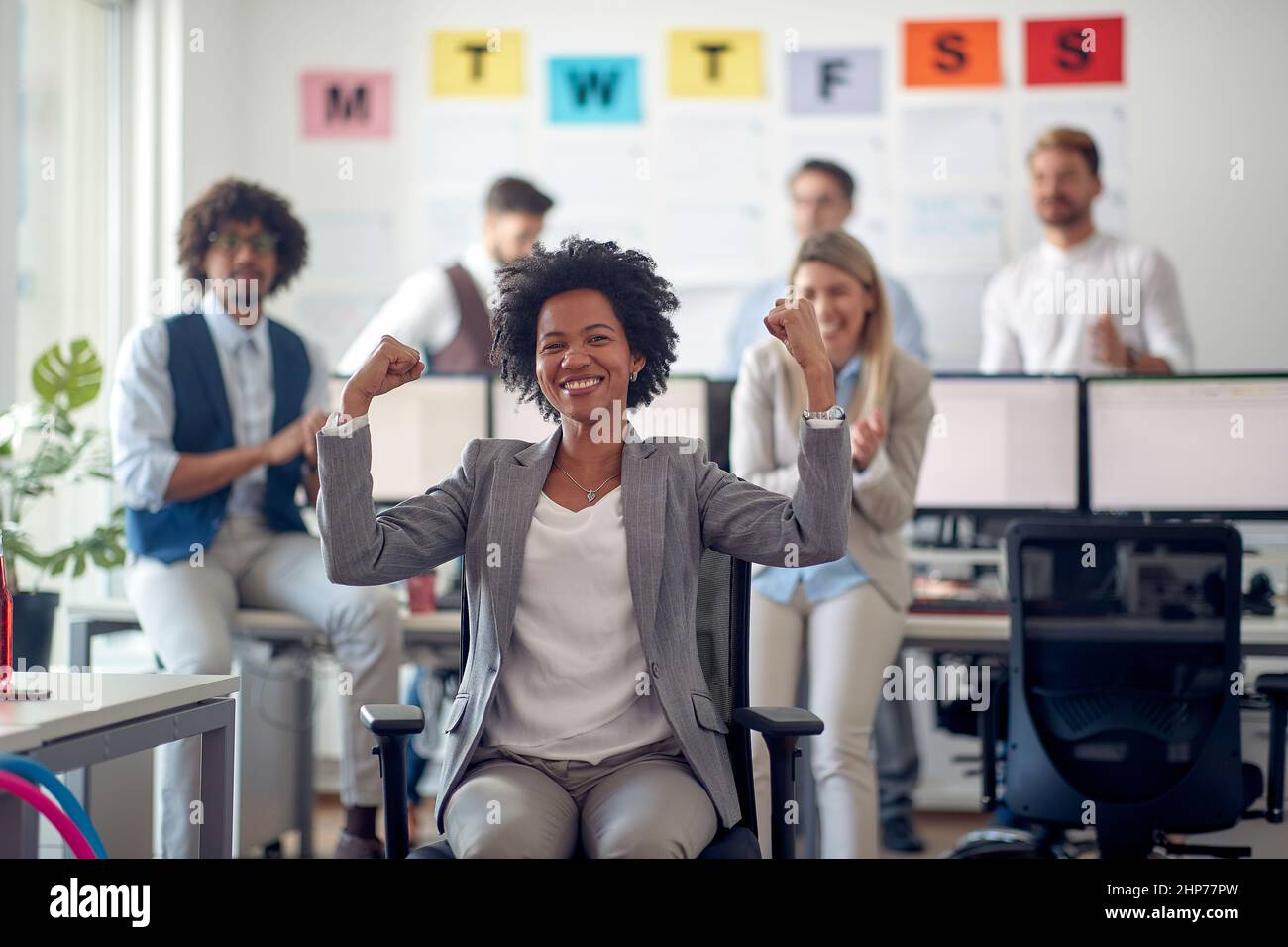 Employee in work photo hi-res stock photography and images - Alamy