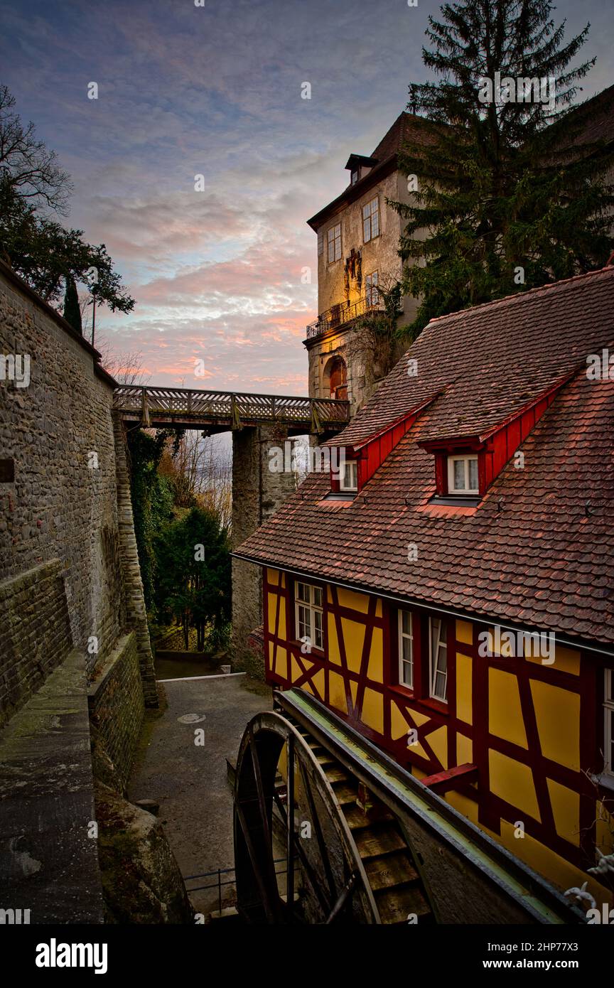 Meersburg Bodensee Germany Stock Photo - Alamy