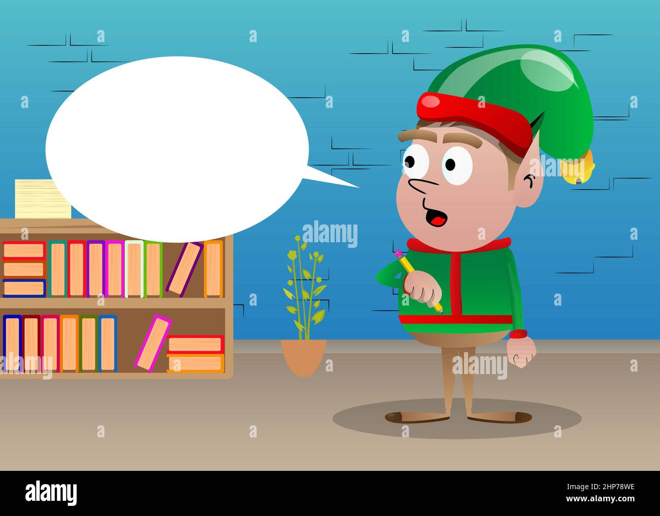 Elf school Stock Vector Images - Alamy