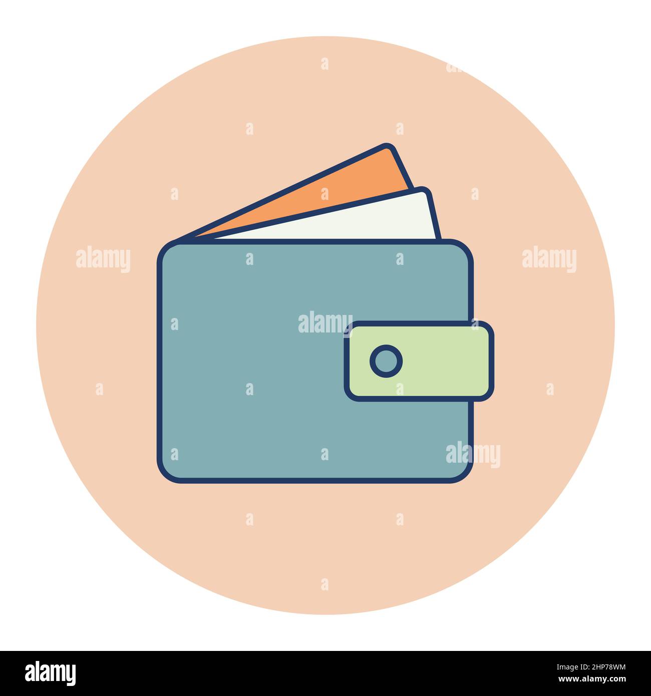 Vector wallet Stock Vector Images - Alamy