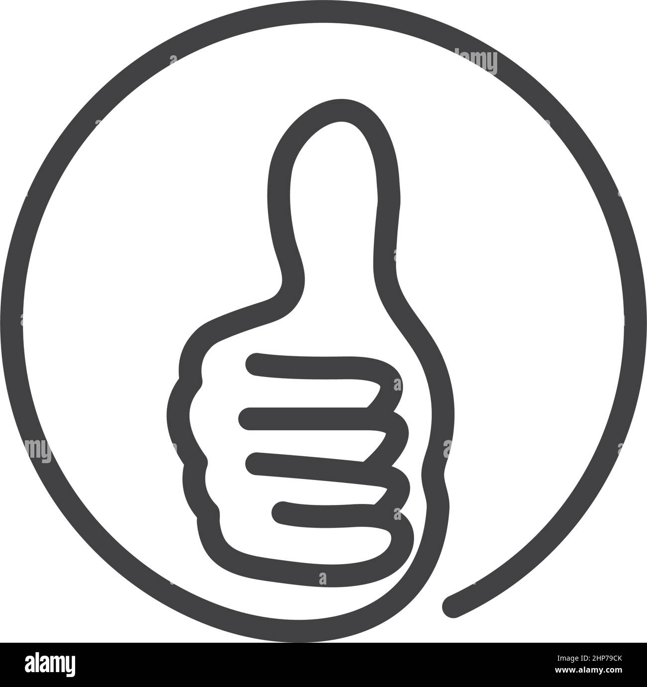 Hand pictogram design hi-res stock photography and images - Alamy