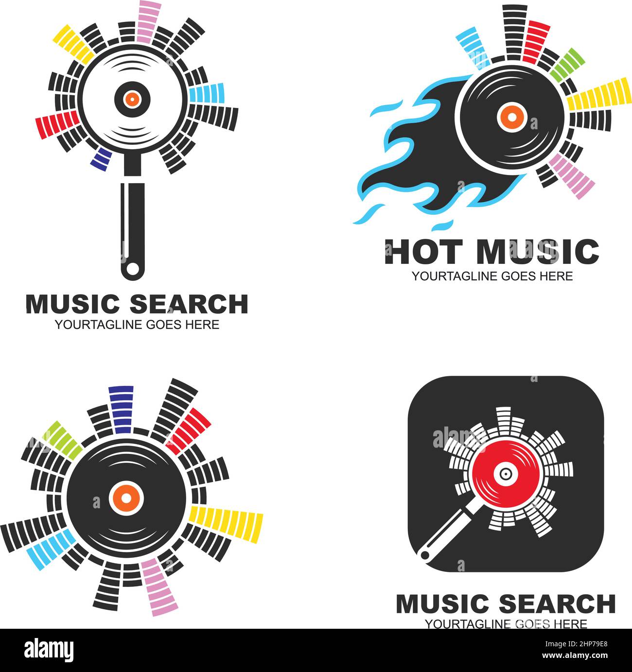 music app icon vector illustration design Stock Vector Image & Art - Alamy