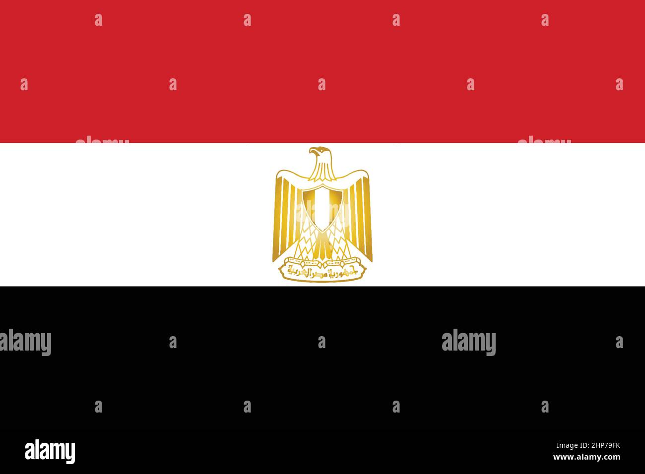 Egypt flag Stock Vector Images - Alamy