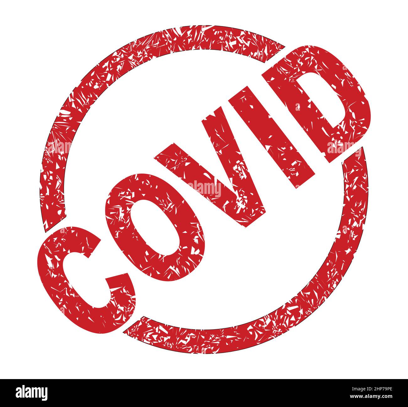 Covid Red Ink Stamp Stock Vector Image & Art - Alamy