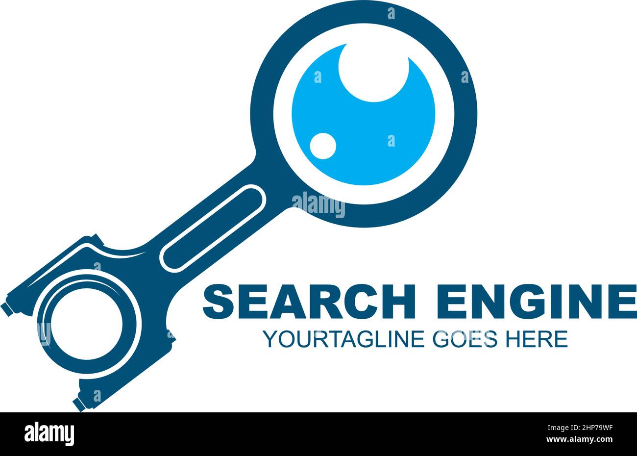 Graphic search engine logo Stock Vector Images - Alamy