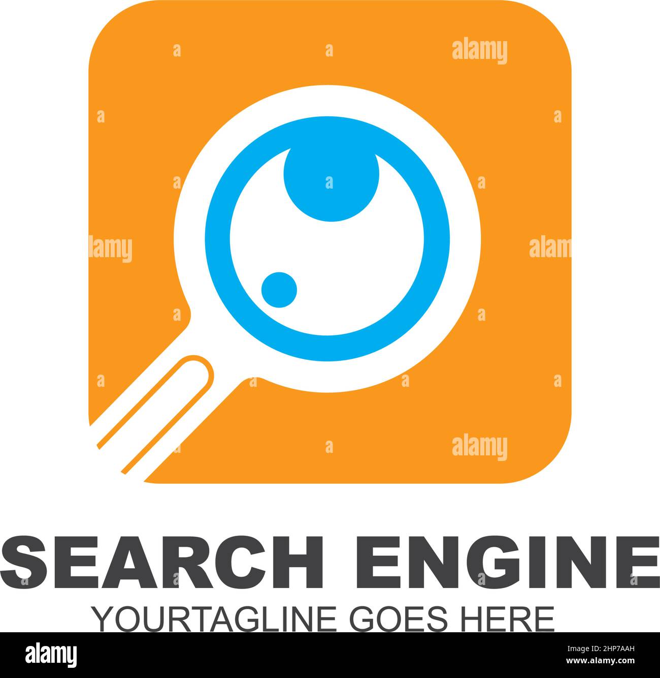 Graphic search engine logo Stock Vector Images - Alamy