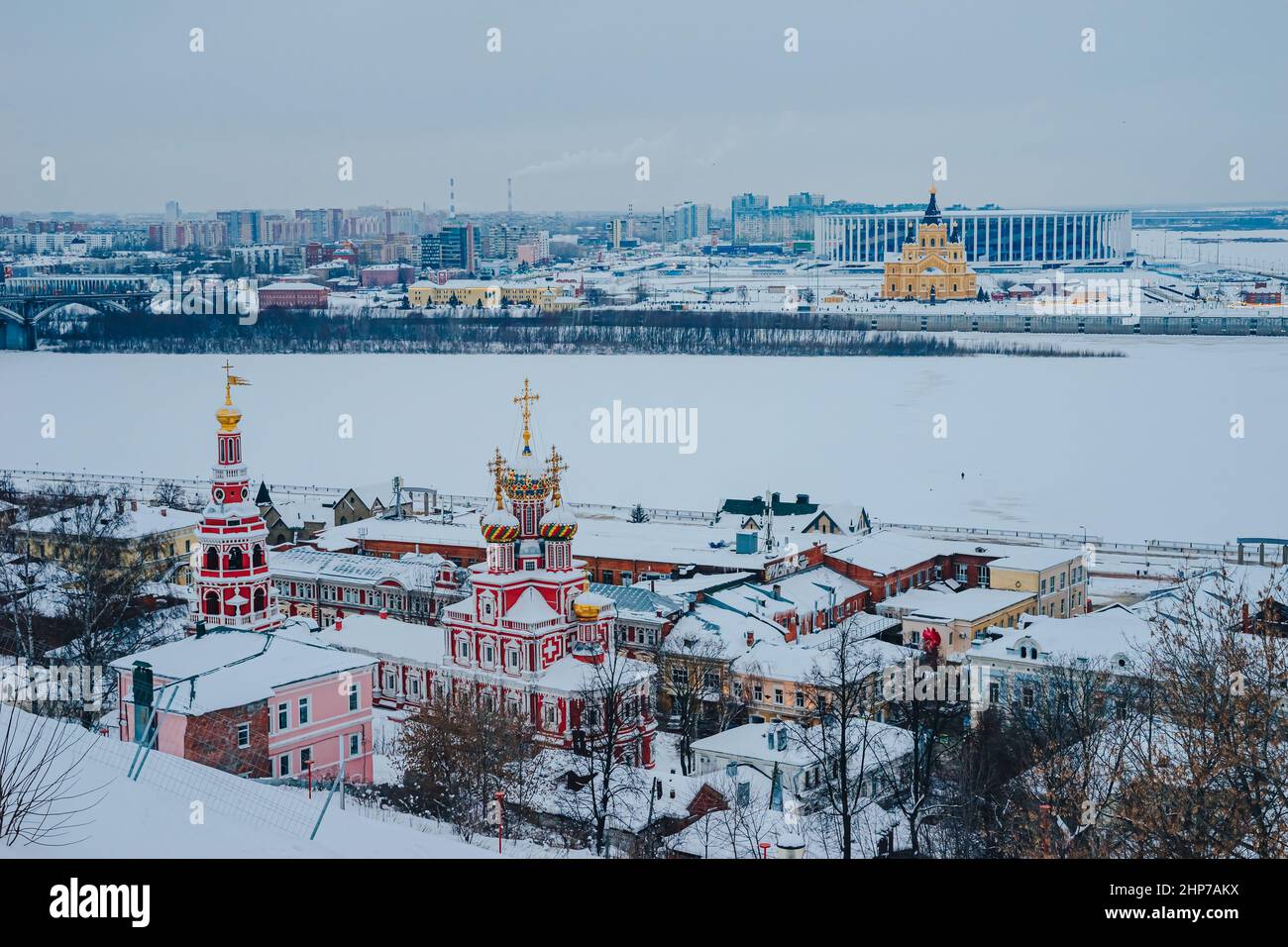 Church of the Cathedral of the Blessed Virgin Mary on Rozhdestvenskaya ...