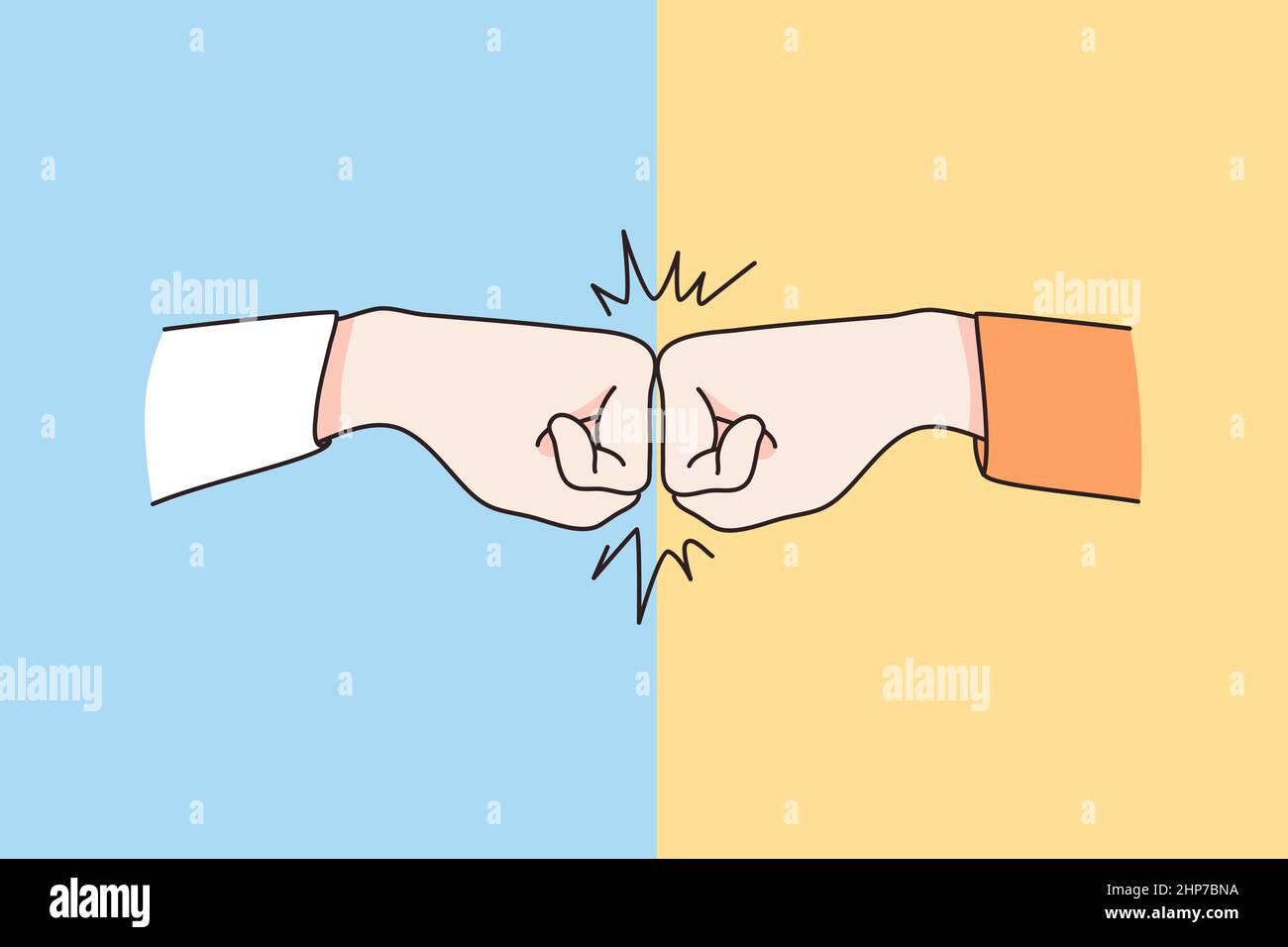 Mutual unity Stock Vector Images - Alamy