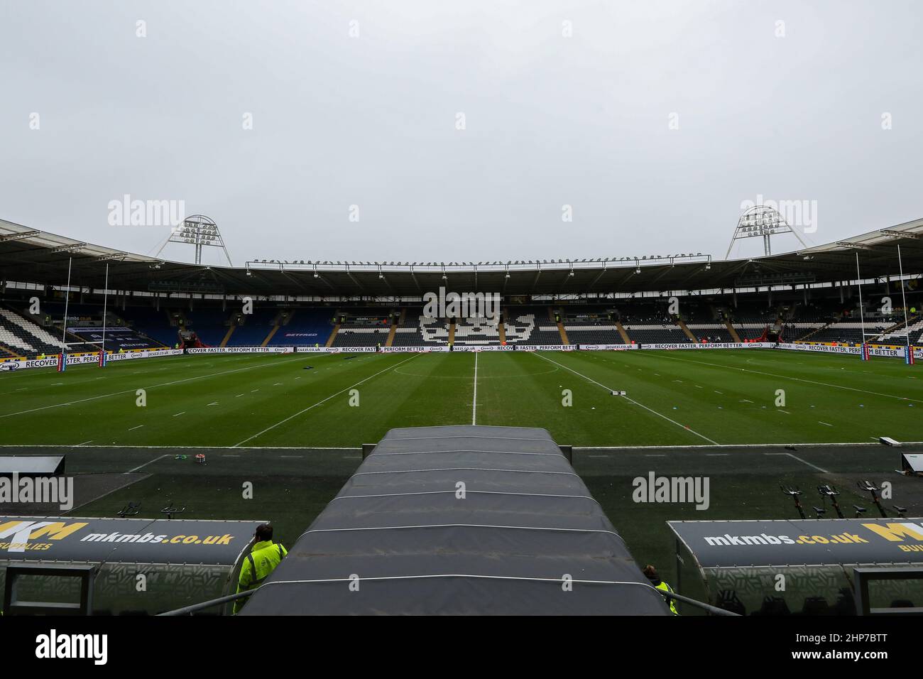 General view inside The MKM Stadium ahead of the game Stock Photo - Alamy