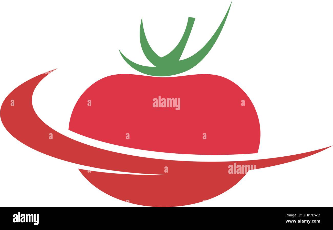 Tomato icon logo design vector illustration Stock Vector Image & Art ...
