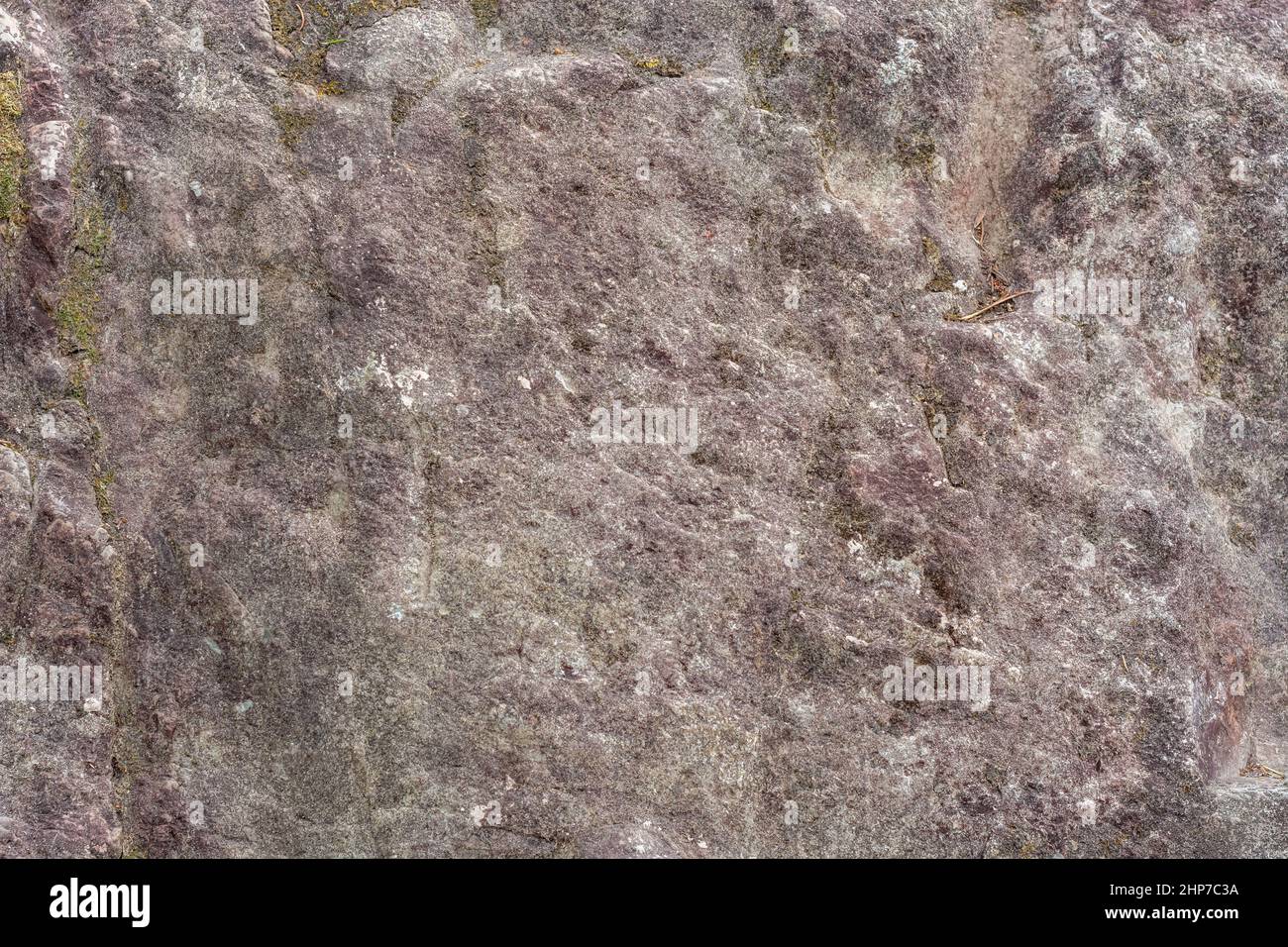 Rough rough surface of gray-pink stone with inclusions, for use as an ...
