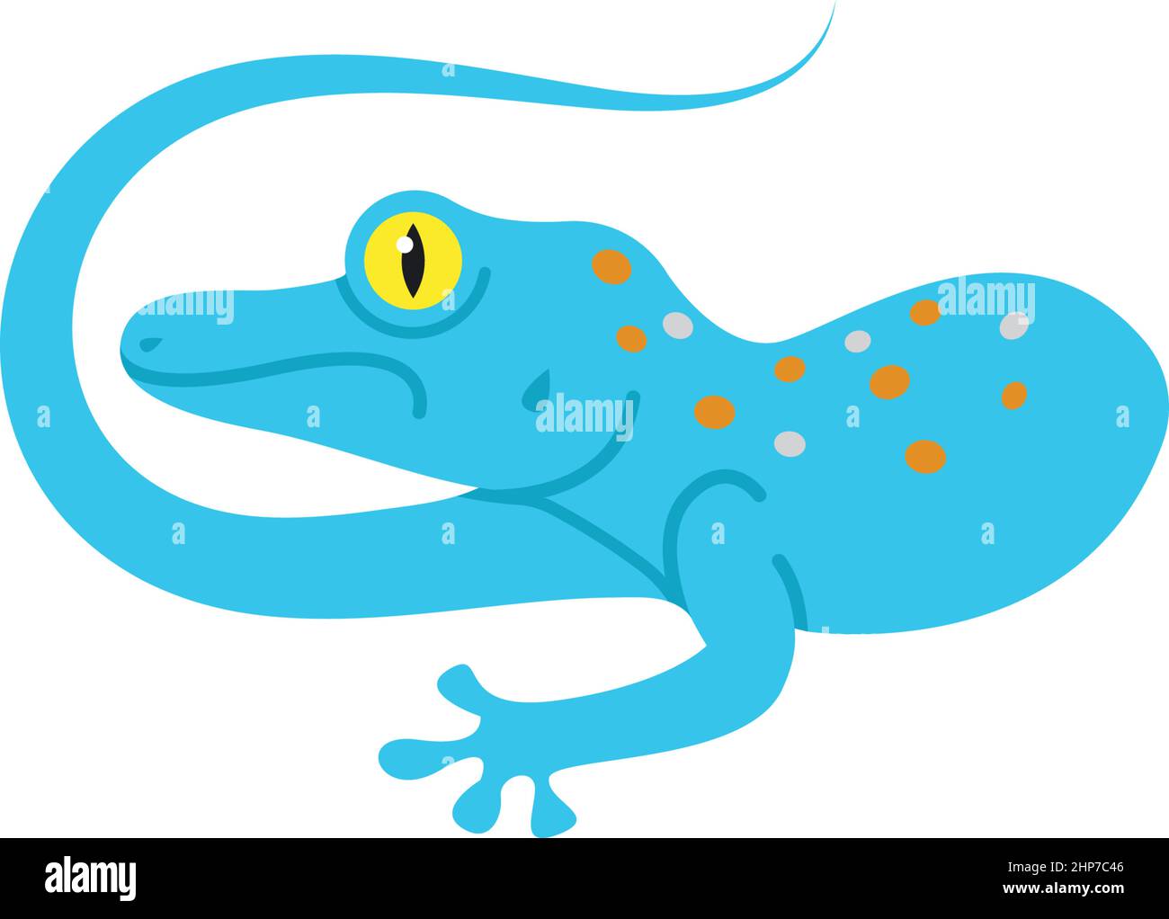 Gecko design logo Stock Vector Images - Alamy