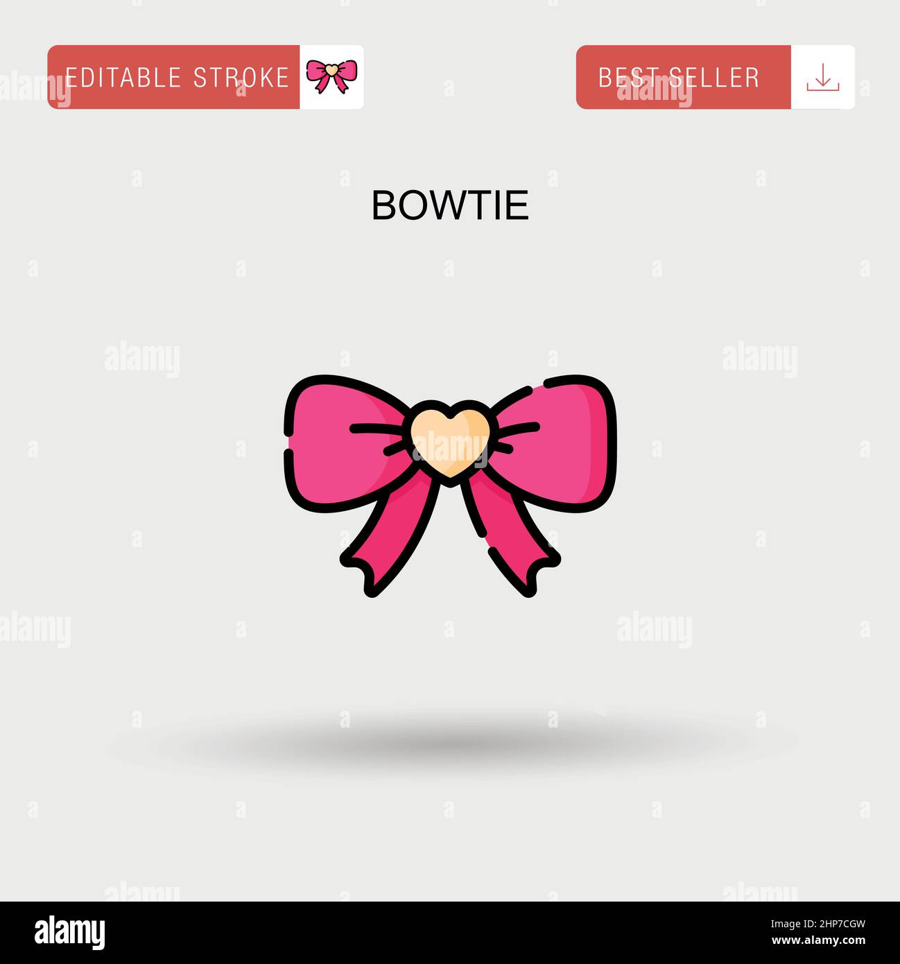 Bowtie shape hi-res stock photography and images - Alamy
