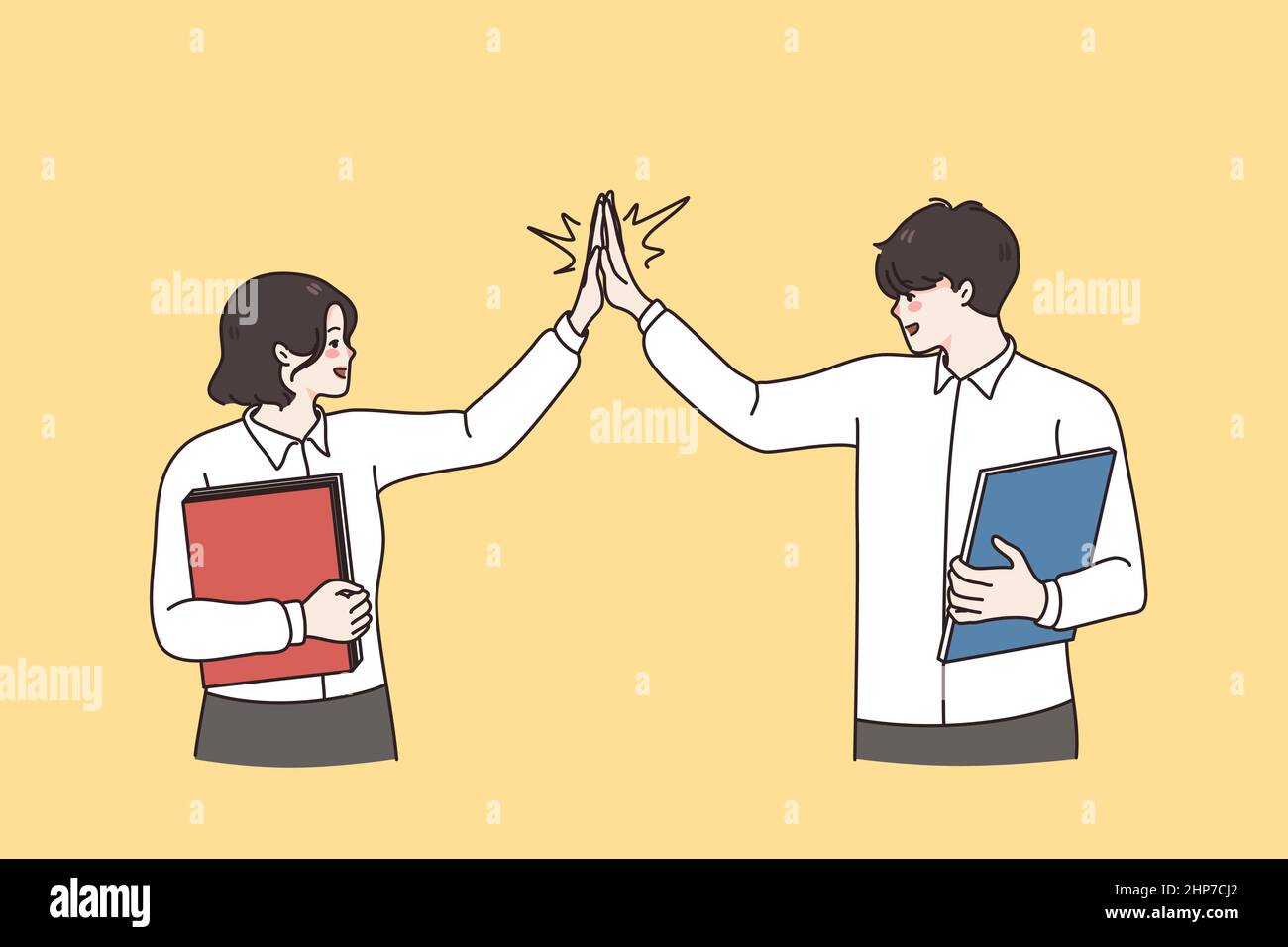 Success award concept cartoon Stock Vector Images - Alamy