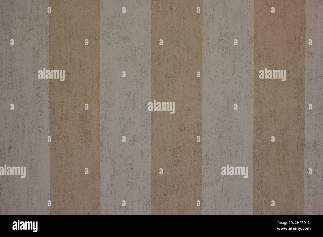 Repeating wall pattern of alternating stripes of beige and tan Stock ...