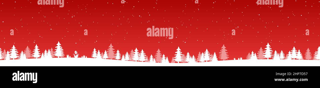 simple christmas background with typical elements Stock Vector Image ...