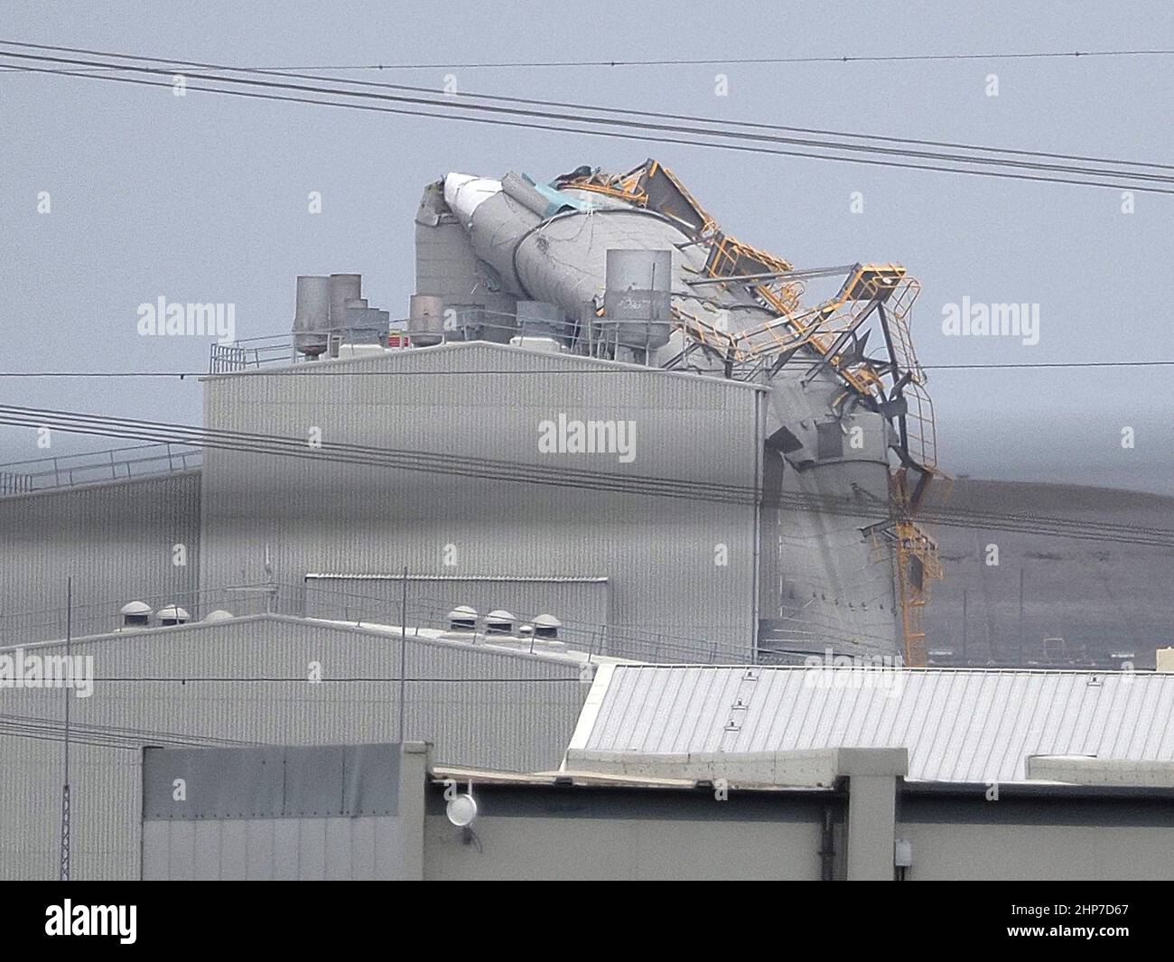 Queenborough, Kent, UK. 19th Feb, 2022. UK Weather: pictures of the ...