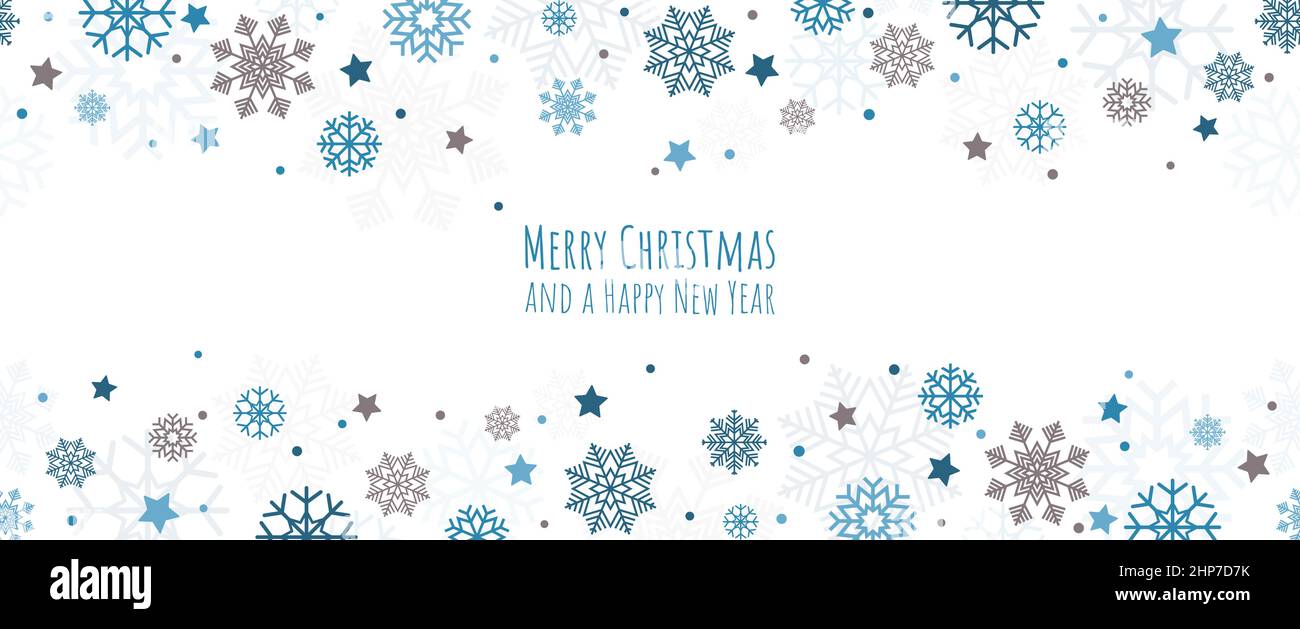 seamless snow fall banner background Stock Vector Image & Art - Alamy