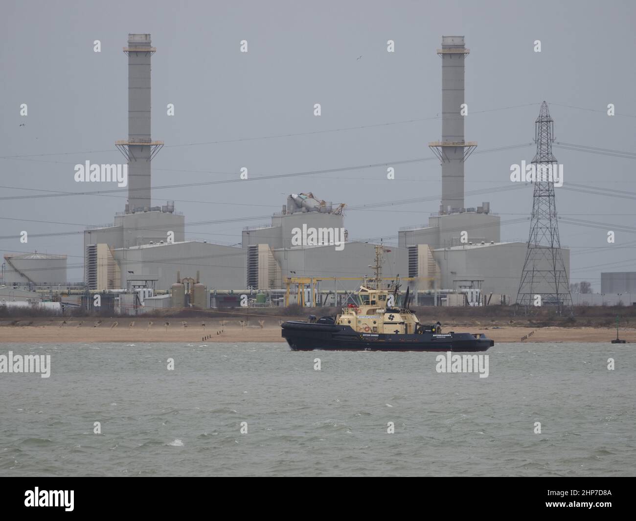 Queenborough, Kent, UK. 19th Feb, 2022. UK Weather: pictures of the ...