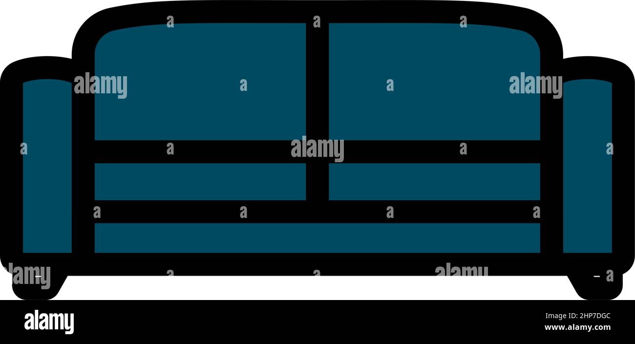 Lounge sofa nobody Stock Vector Images - Alamy