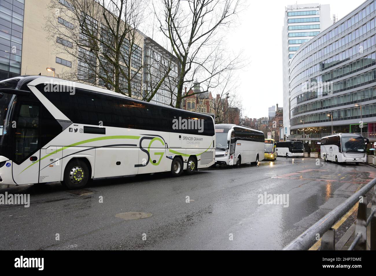 Rail replacement buses hi-res stock photography and images - Alamy