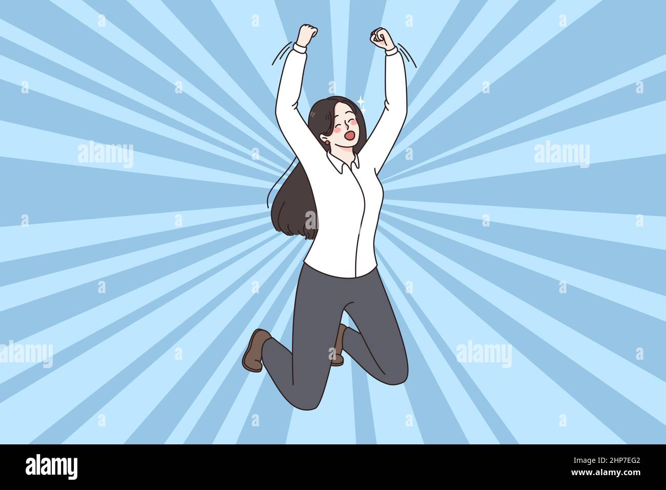 Celebration and success happiness concept Stock Vector Image & Art - Alamy