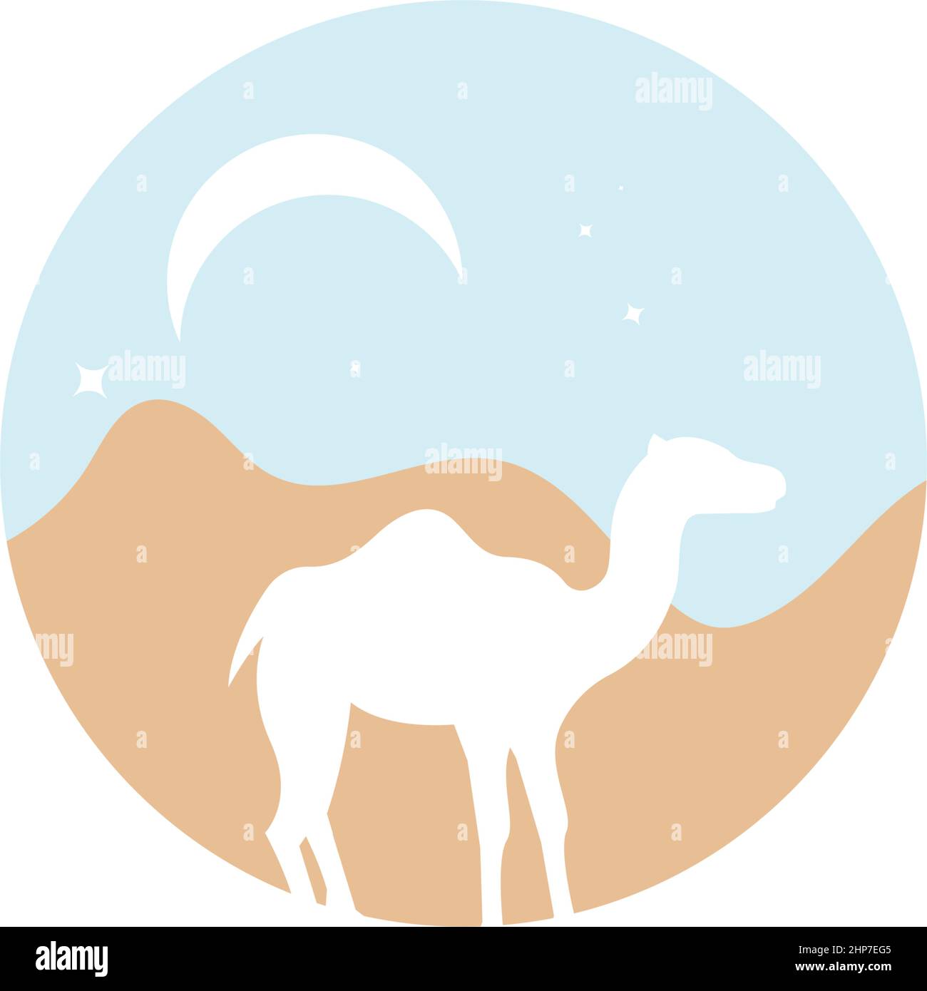 camel icon vector illustration design template Stock Vector Image & Art ...