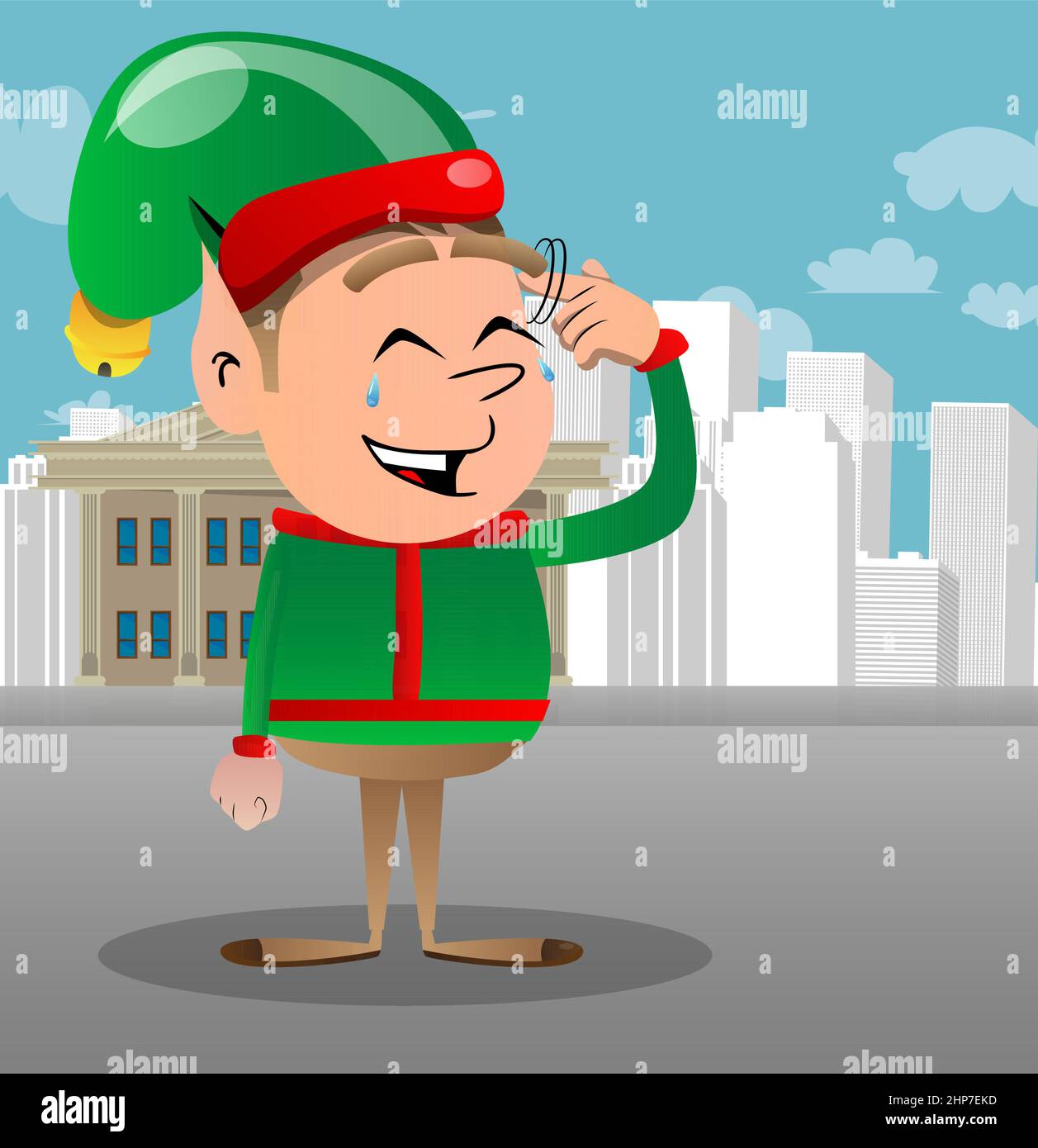 Twisting face Stock Vector Images - Alamy