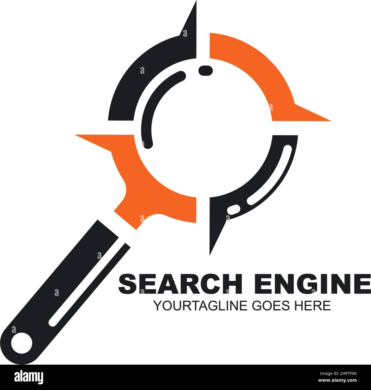 Graphic search engine logo Stock Vector Images - Alamy