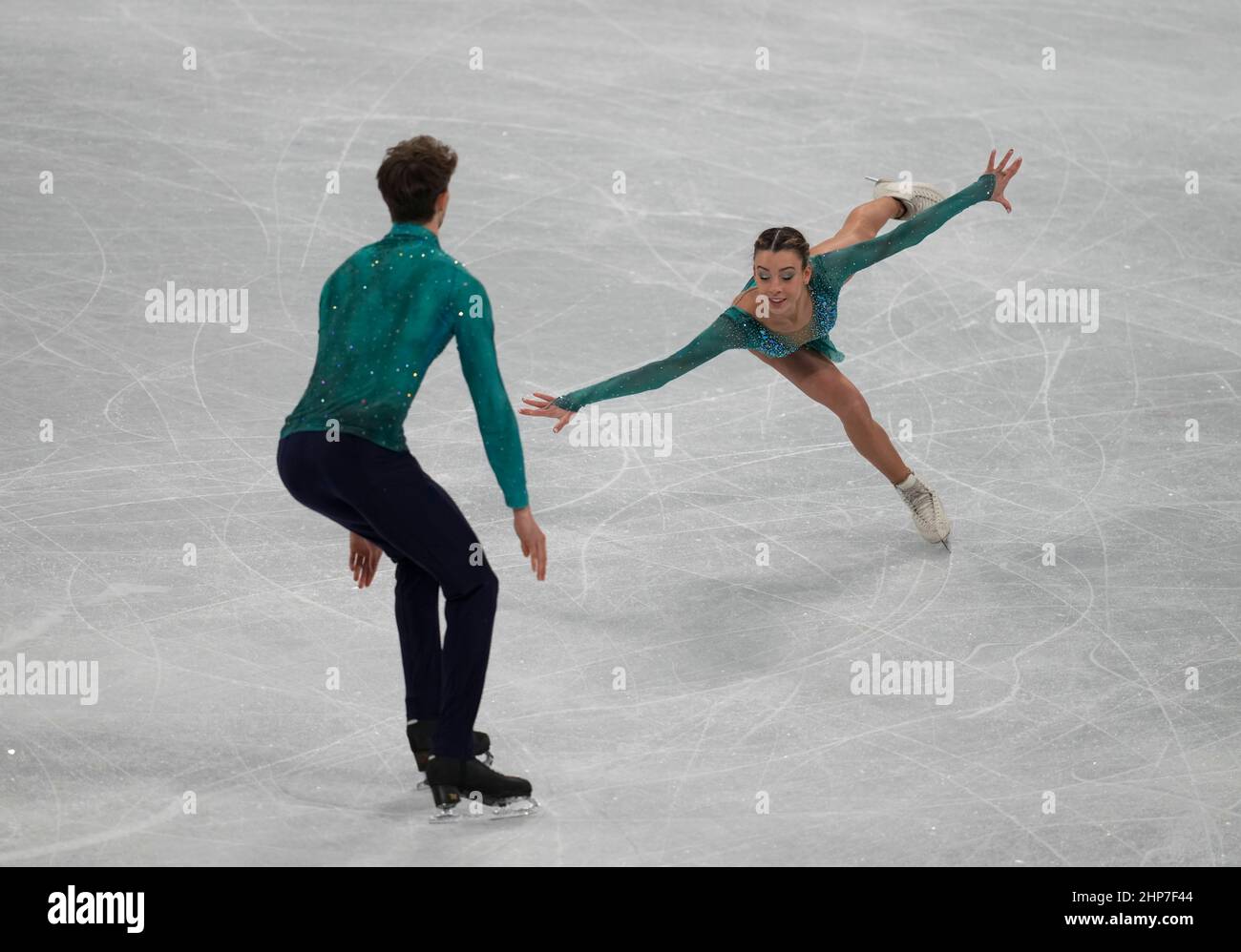 Beijing, China, 2022 Winter Olympics, February 19, 2022: Laura Barquero ...