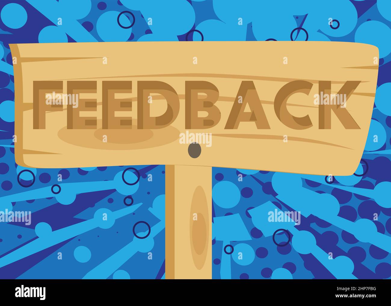 Notice board feedback Stock Vector Images - Alamy