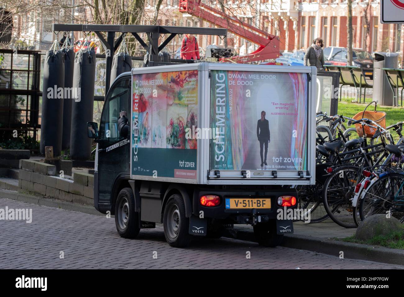 Flyerman Mini Car At Amsterdam The Netherlands 17-2-2022 Stock Photo ...