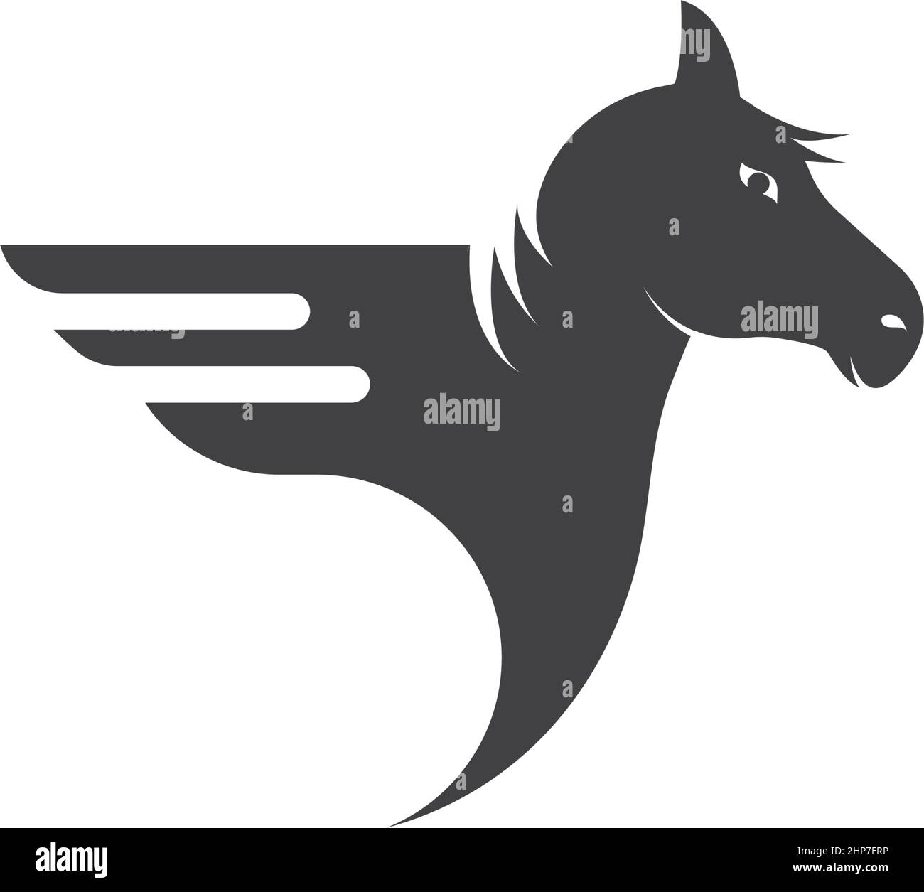 Horse icon Template Vector illustration Stock Vector Image & Art - Alamy